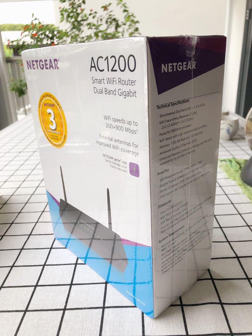 NETGEAR AC1200 SMART WIFI ROUTER, Computers & Tech, Parts & Accessories ...