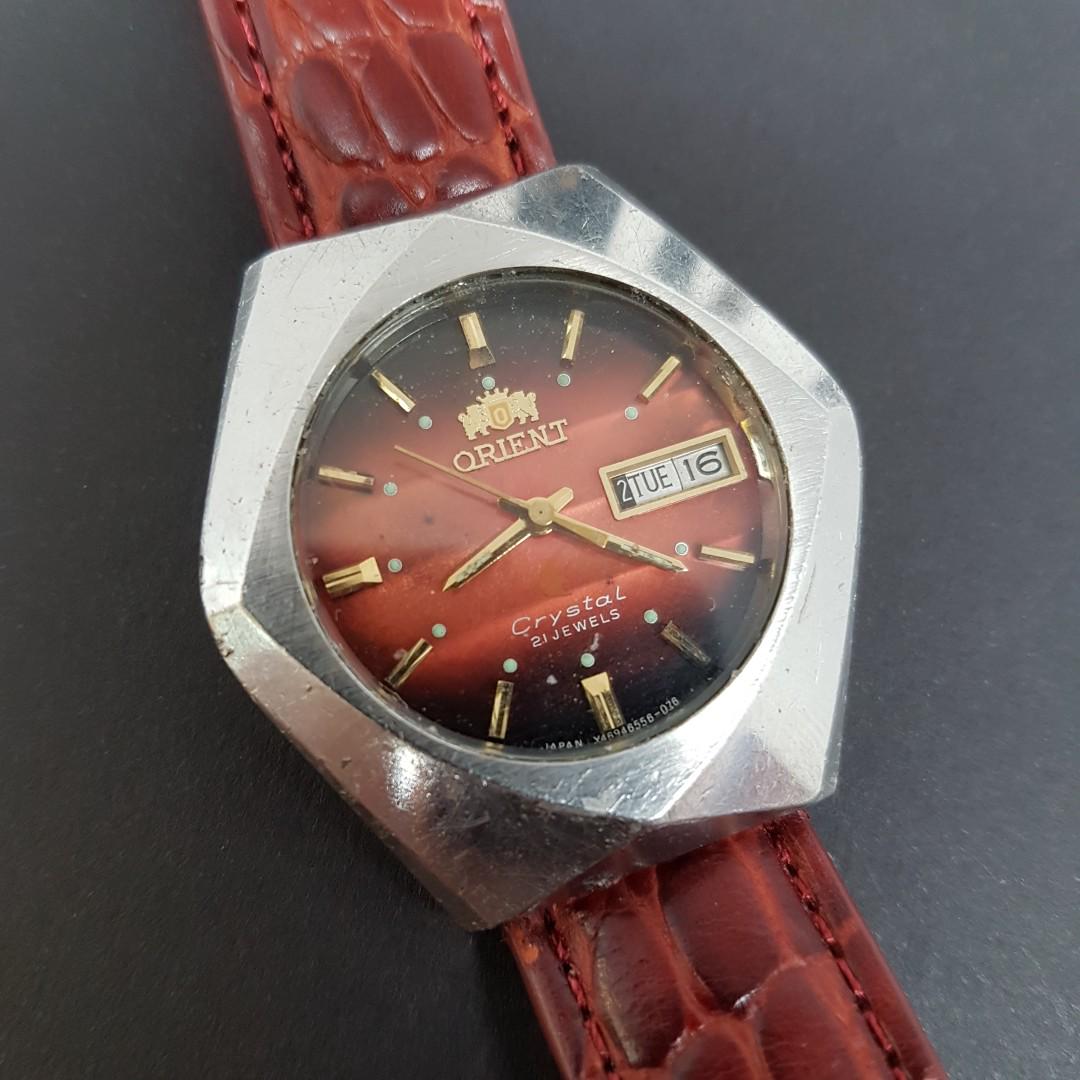 Orient RED Automatic Vintage Watch, Women's Fashion, Watches ...