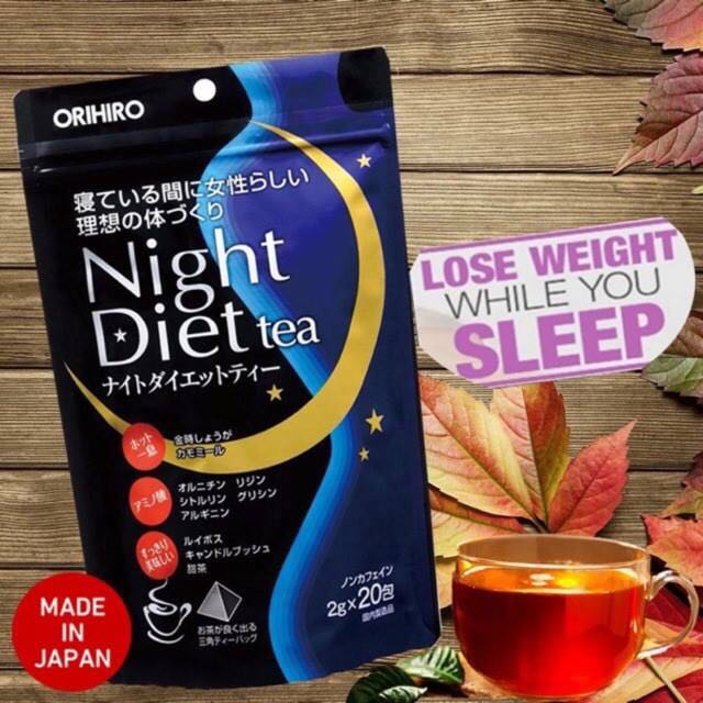Orihiro Night Diet Tea, Health & Nutrition, Health Supplements, Health ...