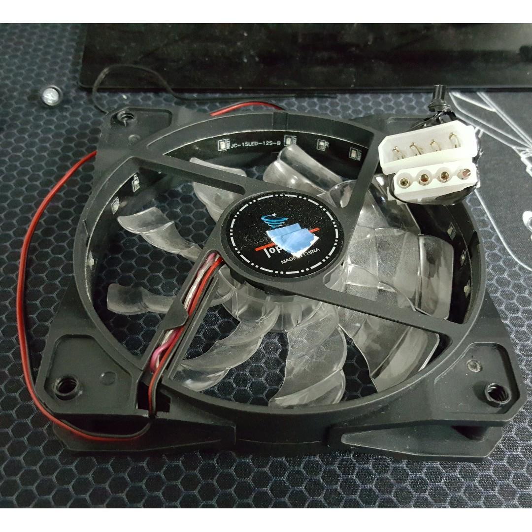 PC Casing - Coolman GLORY with 7x Pcs of 120mm Blue LED Case Fans ...