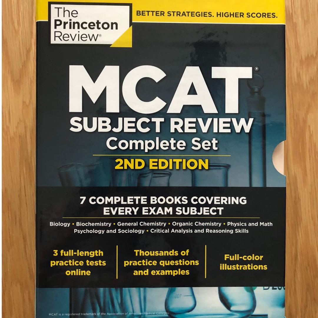 Princeton Review Mcat Subject Review Complete Box Set, 2Nd Edition ...