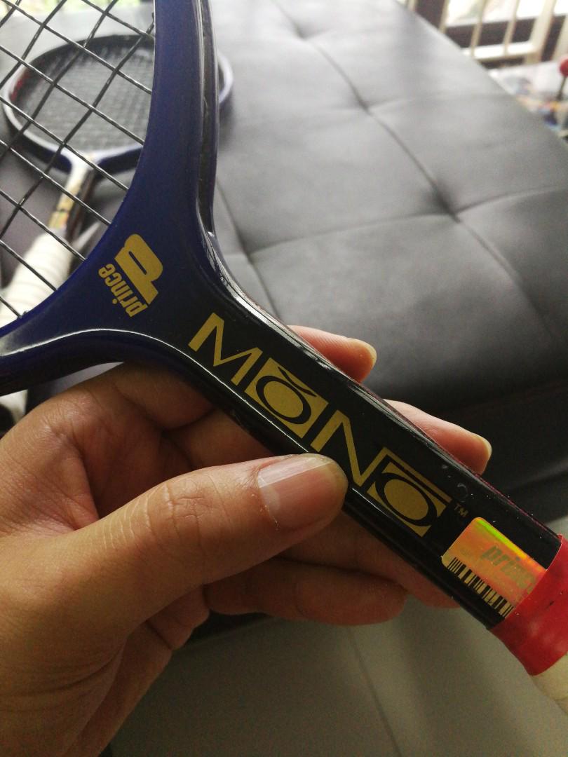 Prince Mono Jimmy Connor tennis racket., Sports Equipment, Sports ...