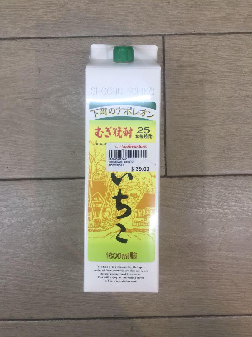 SHOCHU IICHIKO-1.8L, Food & Drinks, Packaged & Instant Food on Carousell