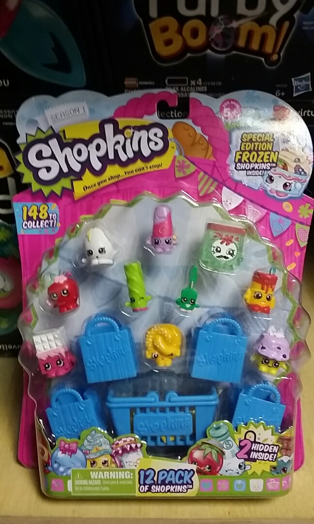 Shopkins Season 1 12 Pack with 2 Hidden Inside F, 興趣及遊戲, 收藏品及紀念品, 明星周邊 ...