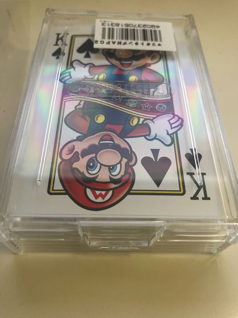 Super Mario Playing Cards (Authentic), Hobbies & Toys, Toys & Games on ...