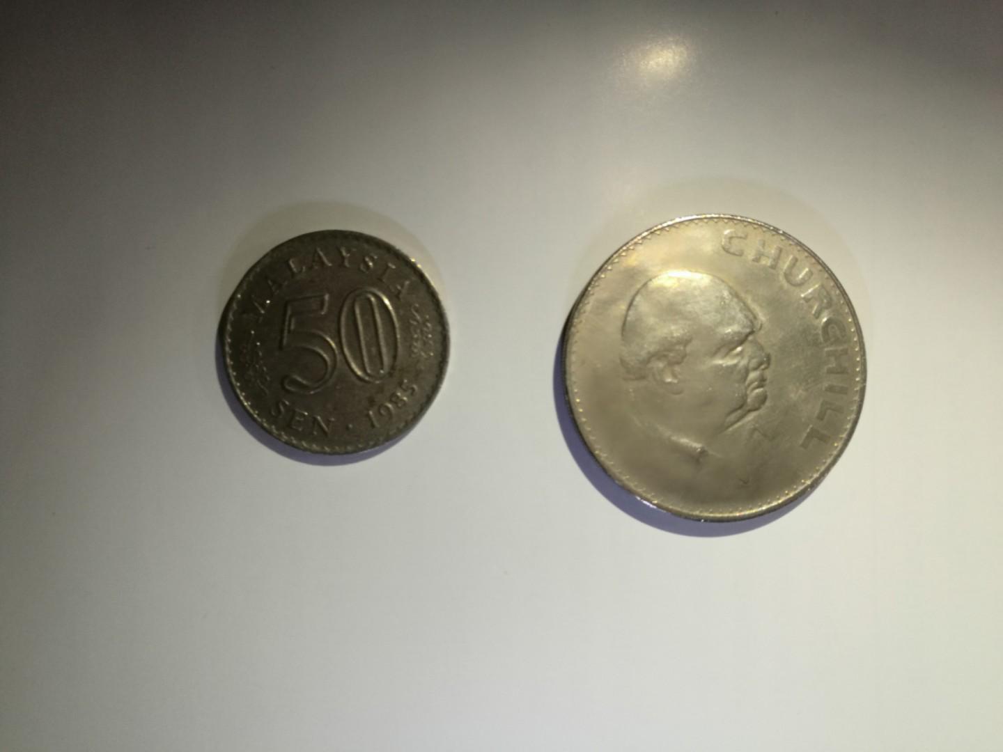 UK Churchill Coin, Hobbies & Toys, Collectibles & Memorabilia, Currency ...
