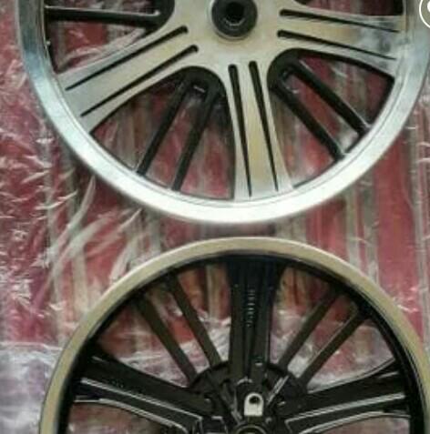 Velg racing rossi mio, Motorcycles, Motorcycle Accessories on Carousell