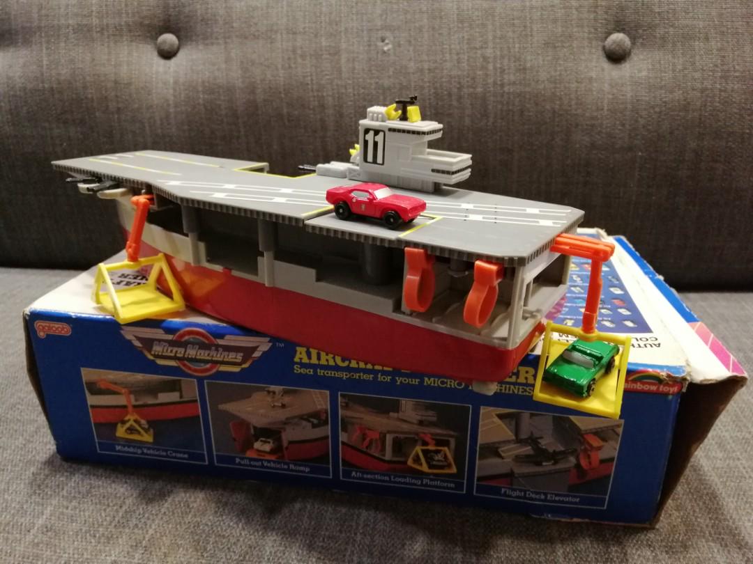Vintage Micro Machines Aircraft Carrier/Transporter Playset, Hobbies ...