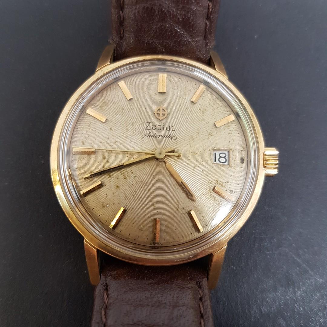 Zodiac Automatic Vintage Watch, Women's Fashion, Watches & Accessories ...