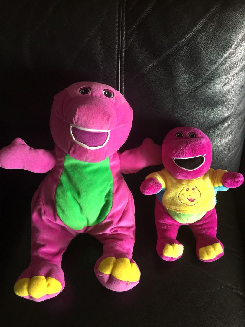 Barney Soft Toy, Hobbies & Toys, Toys & Games on Carousell