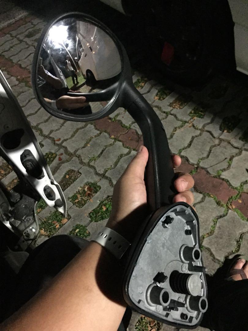 Bumper mirror for hiace, Car Accessories, Accessories on Carousell