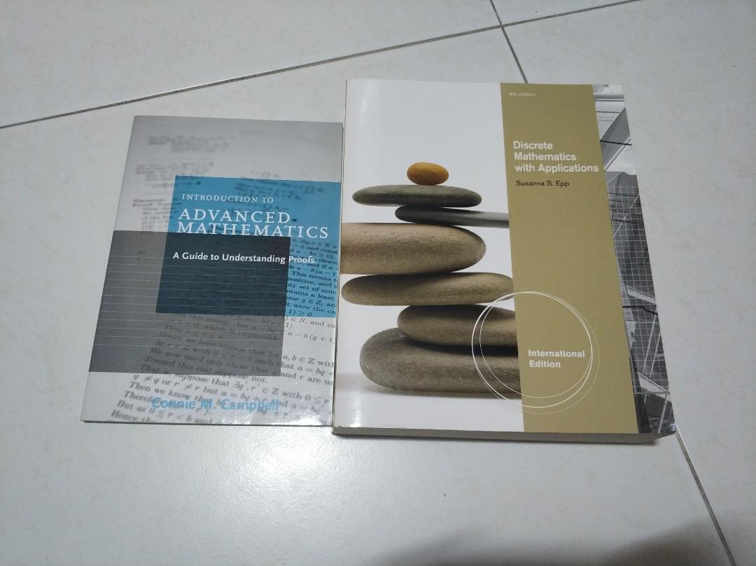 Discrete Mathematics With Application Susanna S Epp Hobbies And Toys Books And Magazines