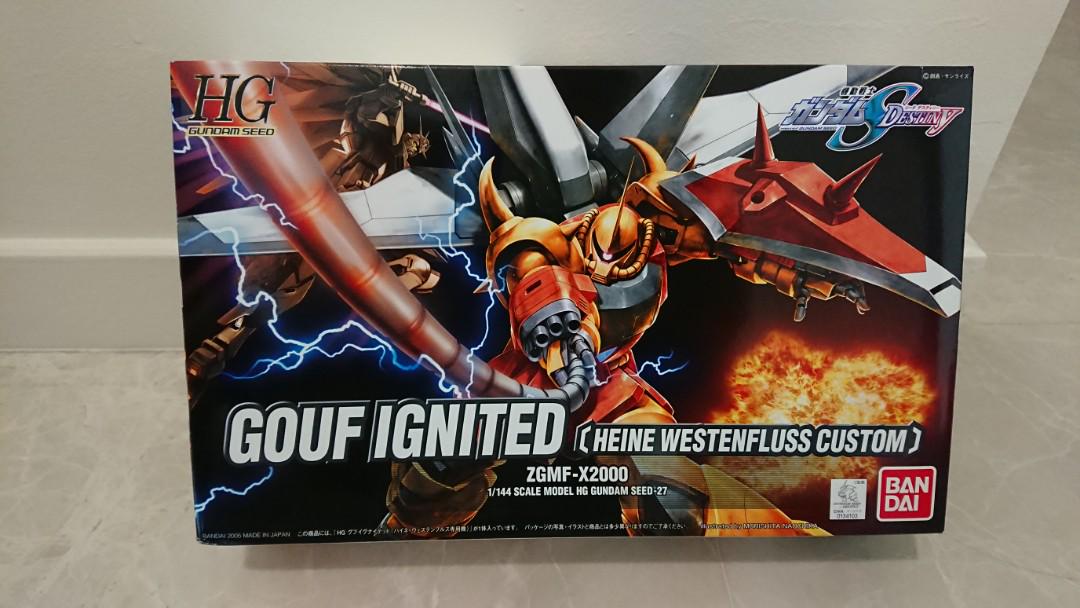 Gundam Seed HG 1/144 Gouf Ignited (Heine Westenfluss Custom), Hobbies ...