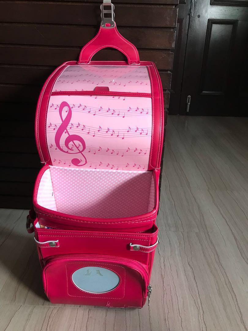 Japanese Red Student Bag, Babies & Kids, Babies & Kids Fashion on Carousell
