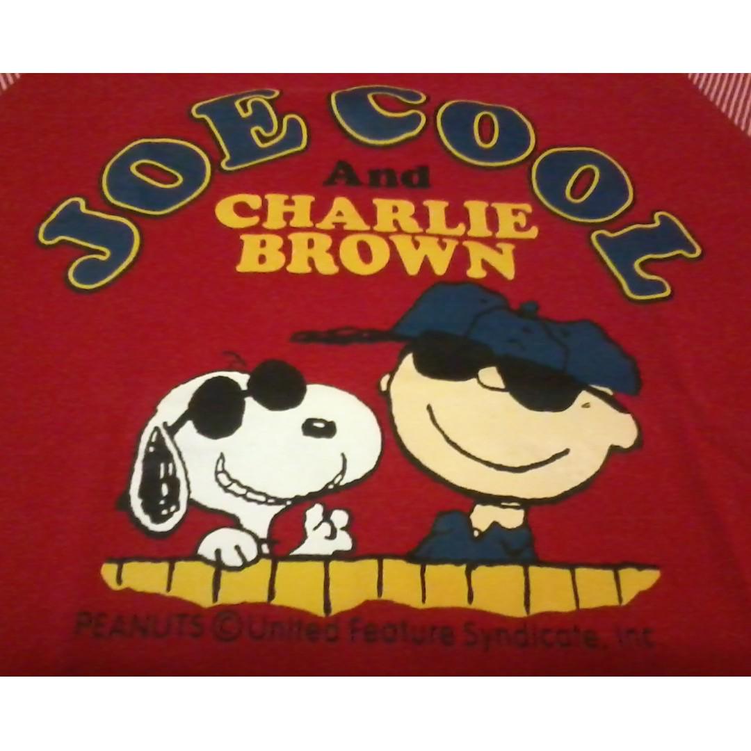 Peanuts Kod 001 - Joe Cool & Charlie Brown, Men's Fashion, Tops & Sets ...
