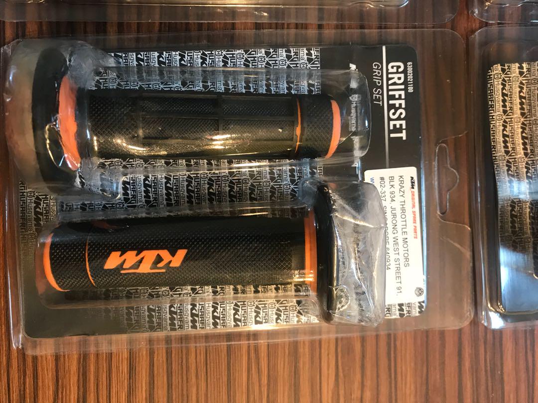 KTM GRIPS SET, Motorcycles, Motorcycle Accessories on Carousell