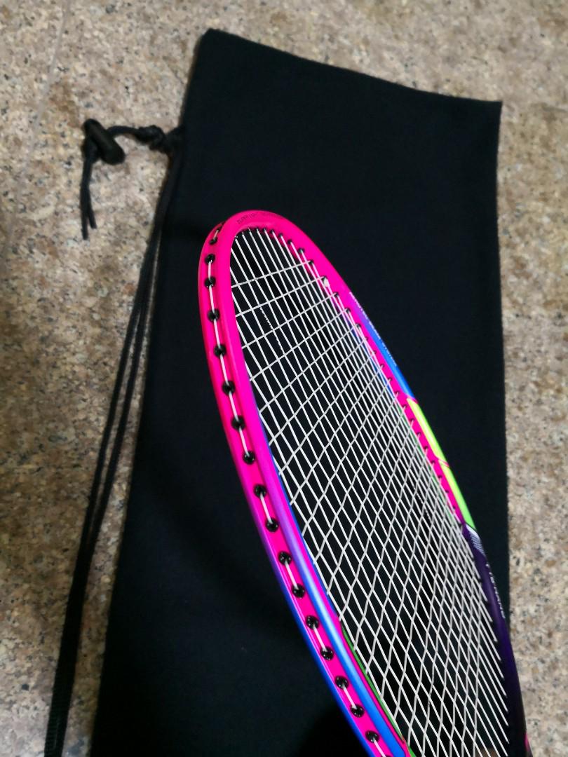 Li Ning Windstorm 72 Badminton Racket, Sports Equipment, Sports & Games ...