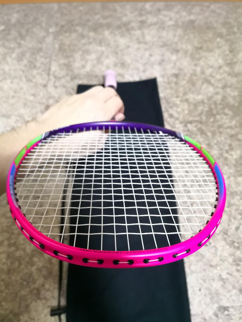 Li Ning Windstorm 72 Badminton Racket, Sports Equipment, Sports & Games ...
