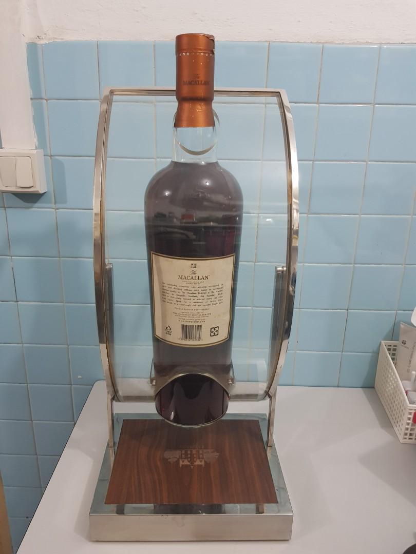 Macallan whisky 4.5L with Cradle, Food & Drinks, Alcoholic Beverages on ...
