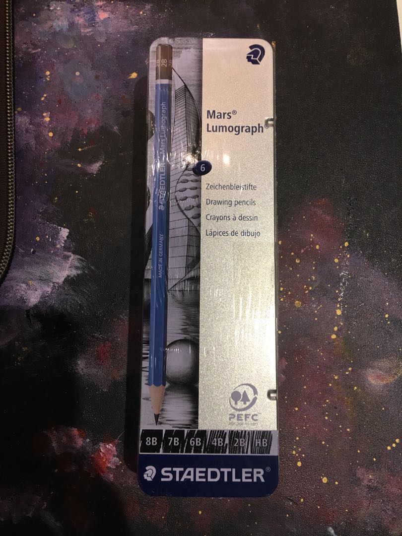 Mars Lumograph Drawing Pencils, Hobbies & Toys, Stationery & Craft ...