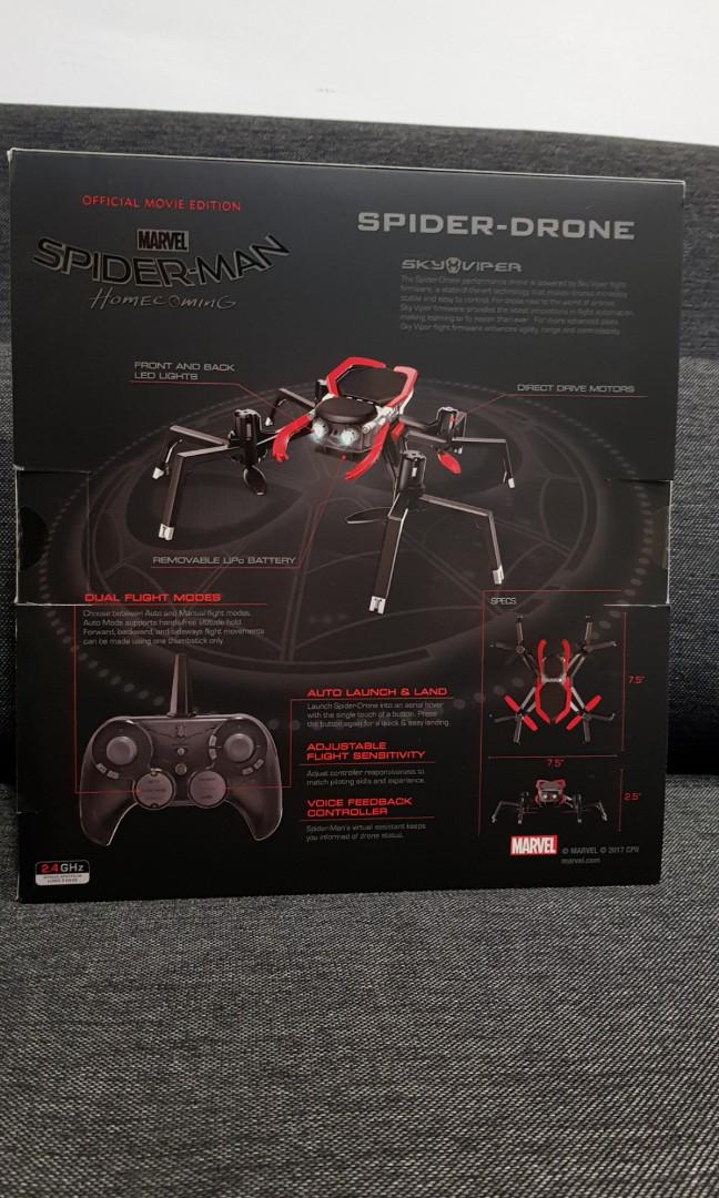 Marvel movie limited edition homecoming Spiderman Drone, Video Gaming ...