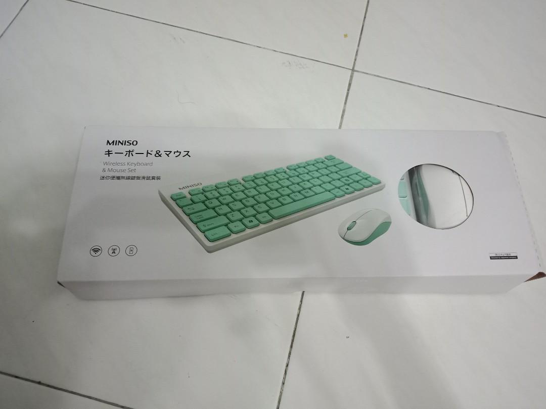 Miniso Mint Wireless Keyboard, Computers & Tech, Parts & Accessories ...