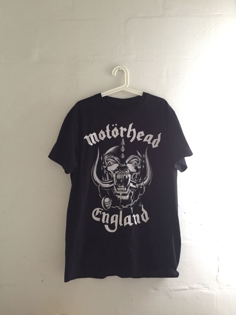 Motorhead Band T shirt, Men's Fashion, Tops & Sets, Tshirts & Polo ...
