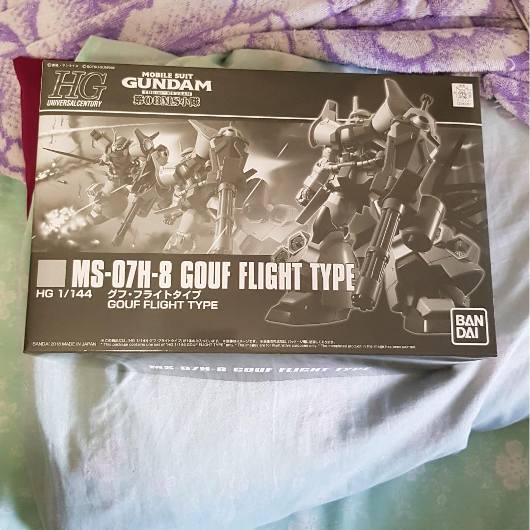 P-Bandai: HGUC 1/144 Gouf Flight Type 08th MS team (nt Gundam, RG, HG ...