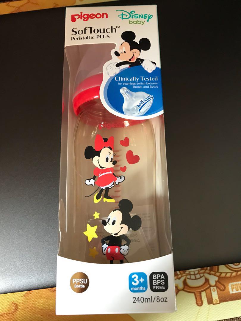Pigeon Disney Milk Bottle, Babies & Kids, Nursing & Feeding ...