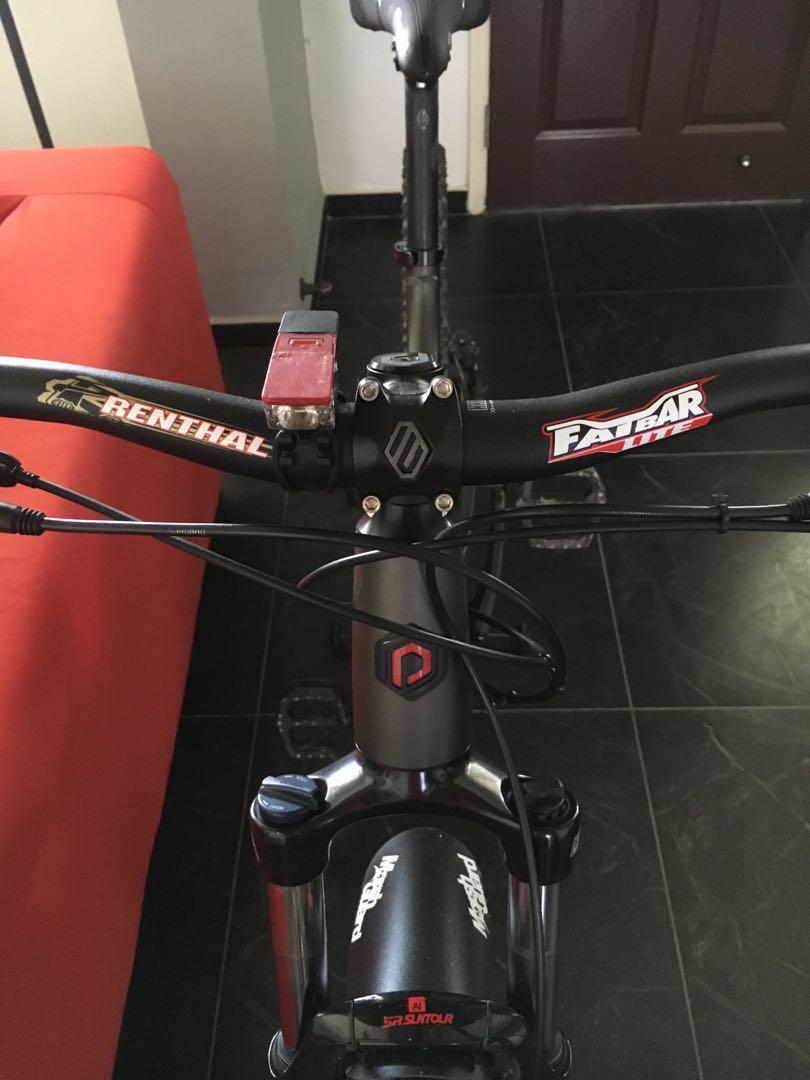 Polygon Siskiu D5 (MODDED!), Sports Equipment, Bicycles & Parts ...