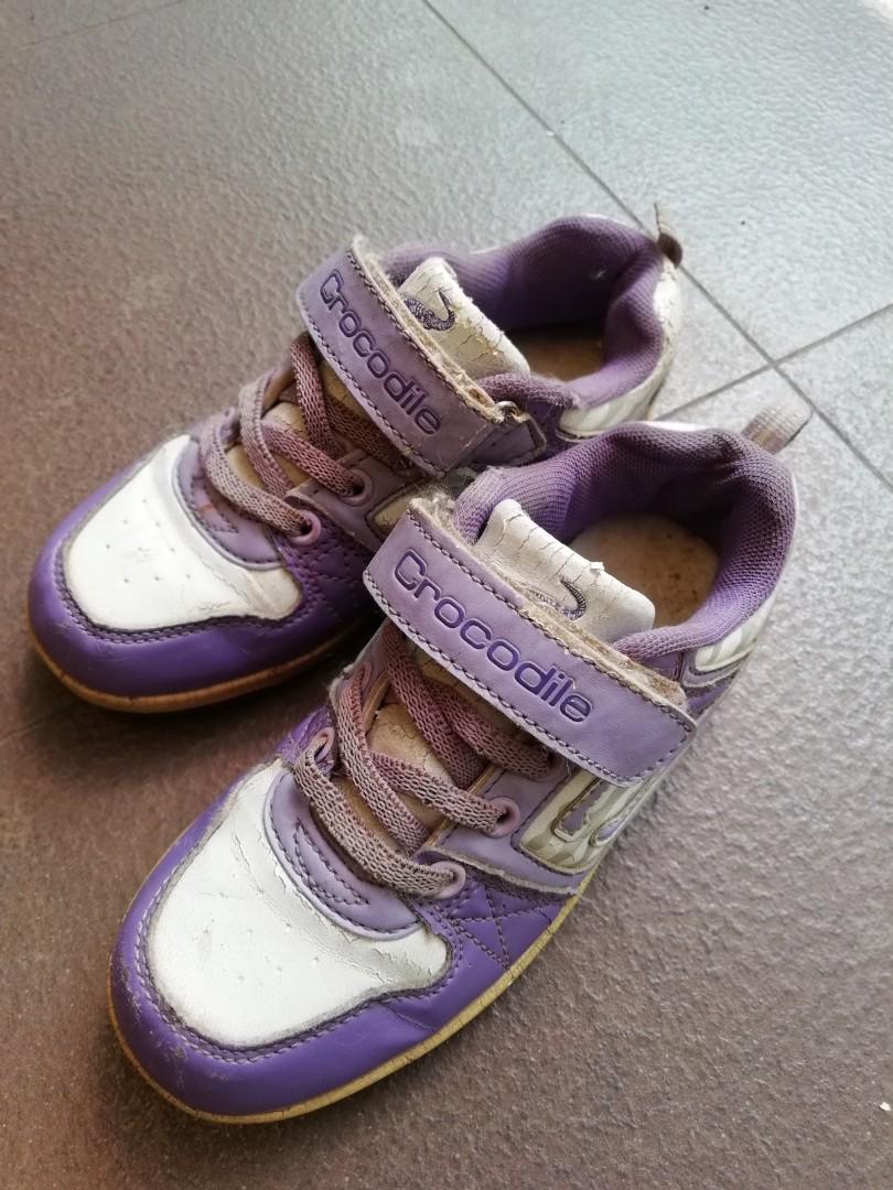Sepatu Crocodile Original - Putih Ungu, Bayi & Anak, Baju Anak ...