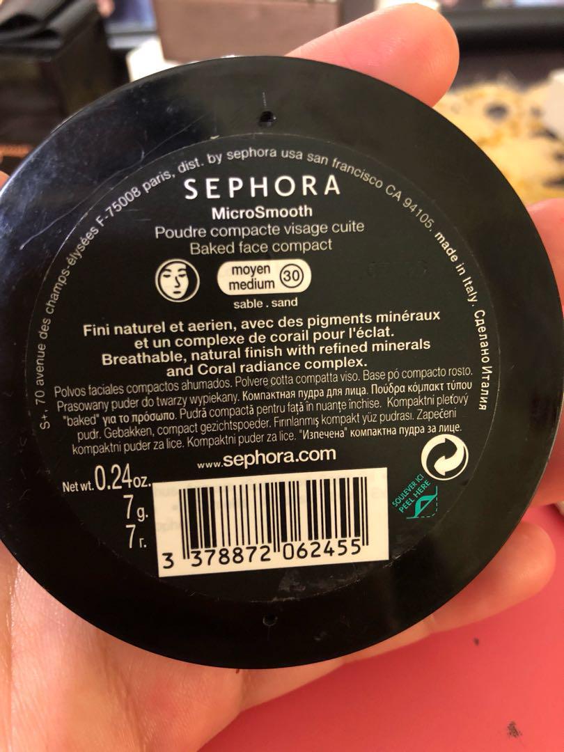 Sephora Microsmooth Compact Powder, Beauty & Personal Care, Face ...