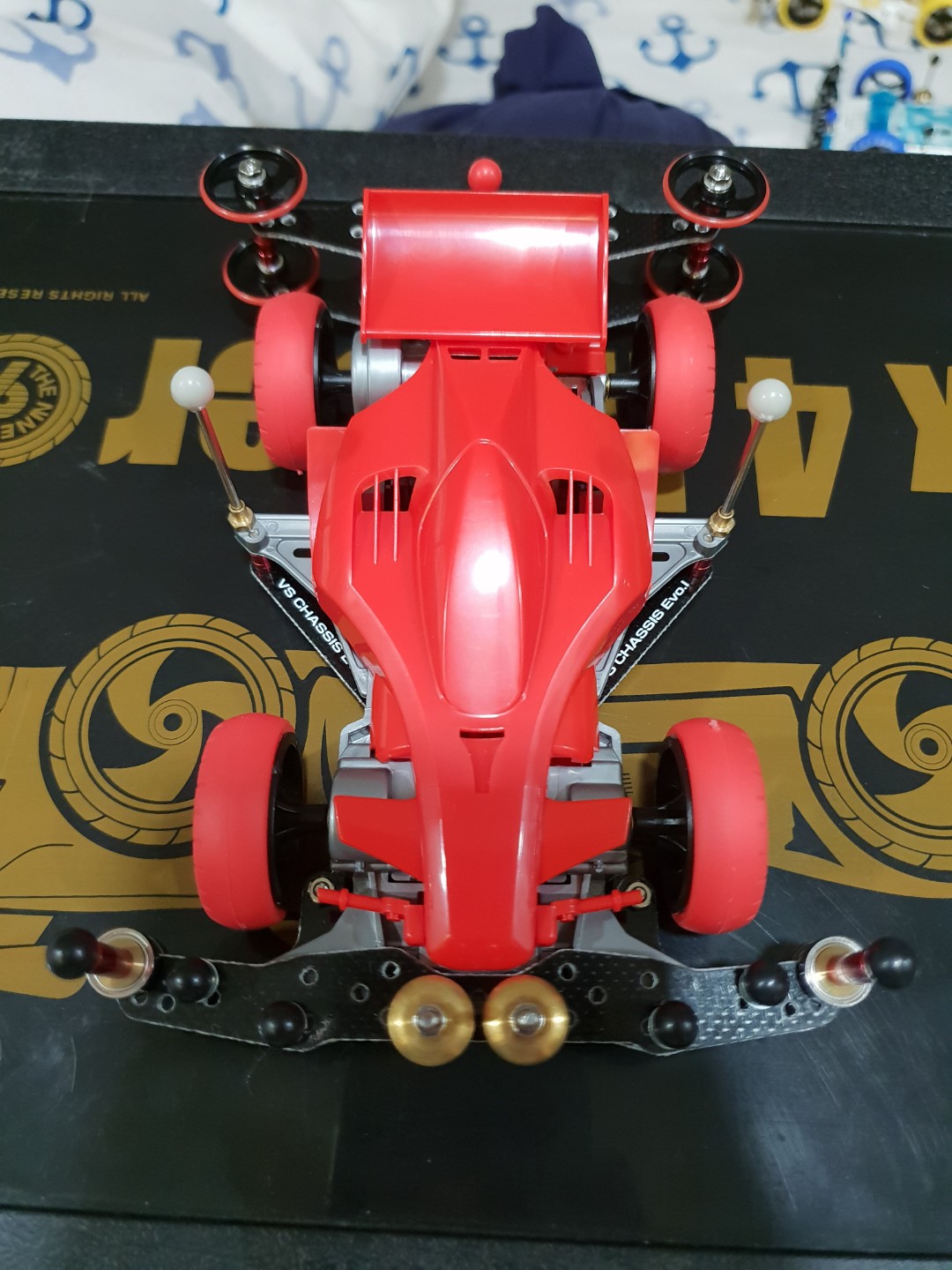 Tamiya Race-Ready VS Chassis Evo 1 (red avante), Hobbies & Toys, Toys ...