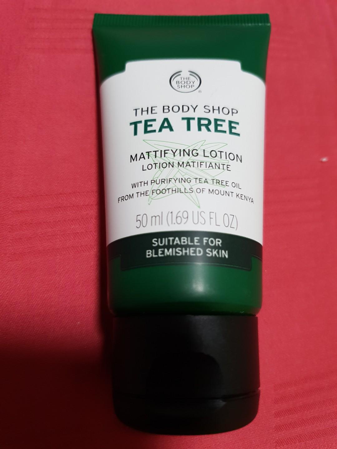The Body Shop Tea Tree Mattifying Lotion, Beauty & Personal Care, Bath ...