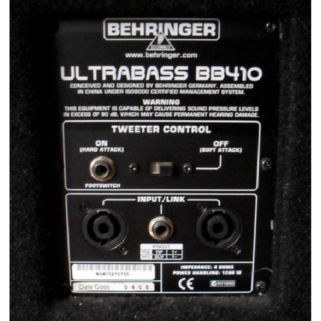 Behringer 410 Bass Cabinet | Cabinets Matttroy