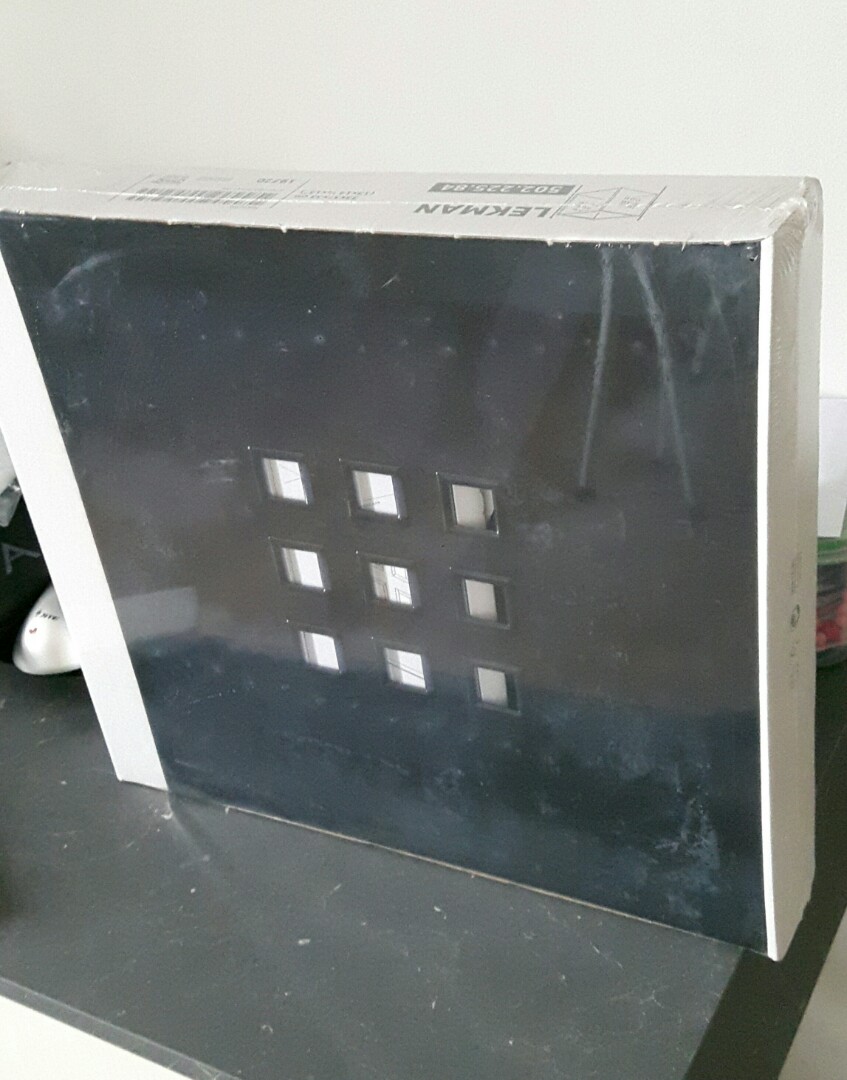 (Brand new) Black Lekman box (from ikea), Furniture & Home Living, Home ...