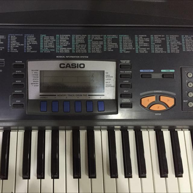 Casio WK1200 Keyboard With Stands, Sports Equipment, Exercise & Fitness ...