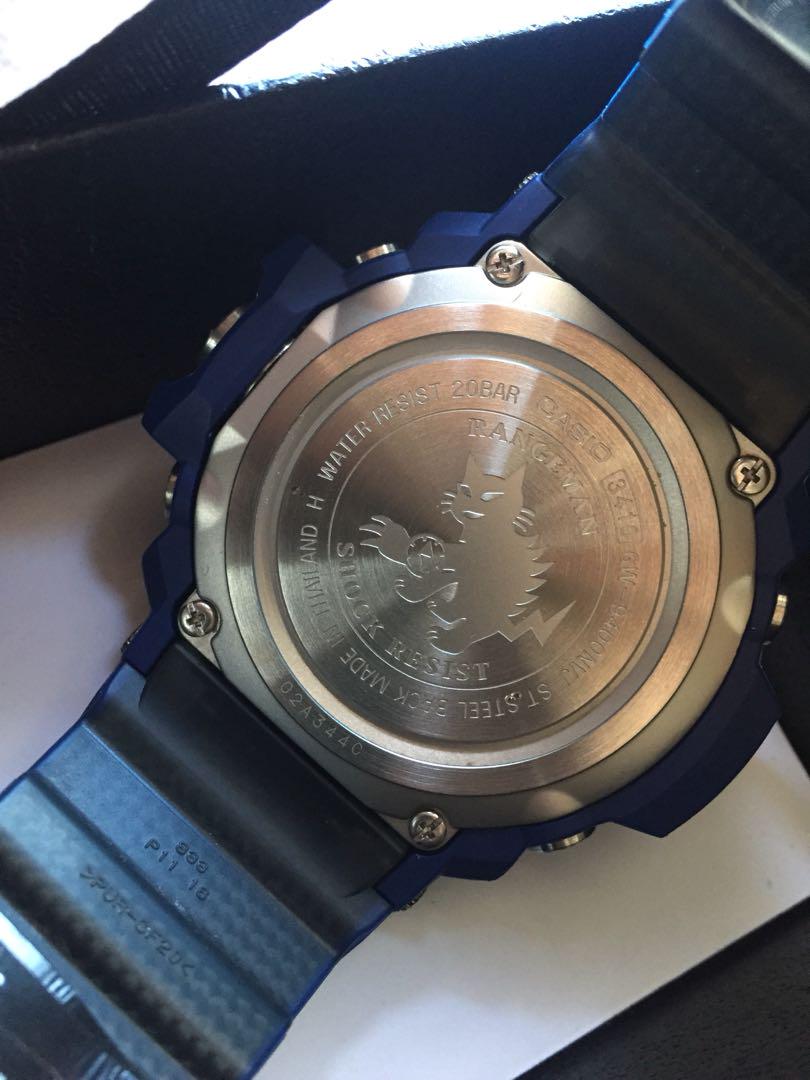 G Shock Navy blue CF Rangeman GW 9400 NVJ, Luxury, Watches on Carousell