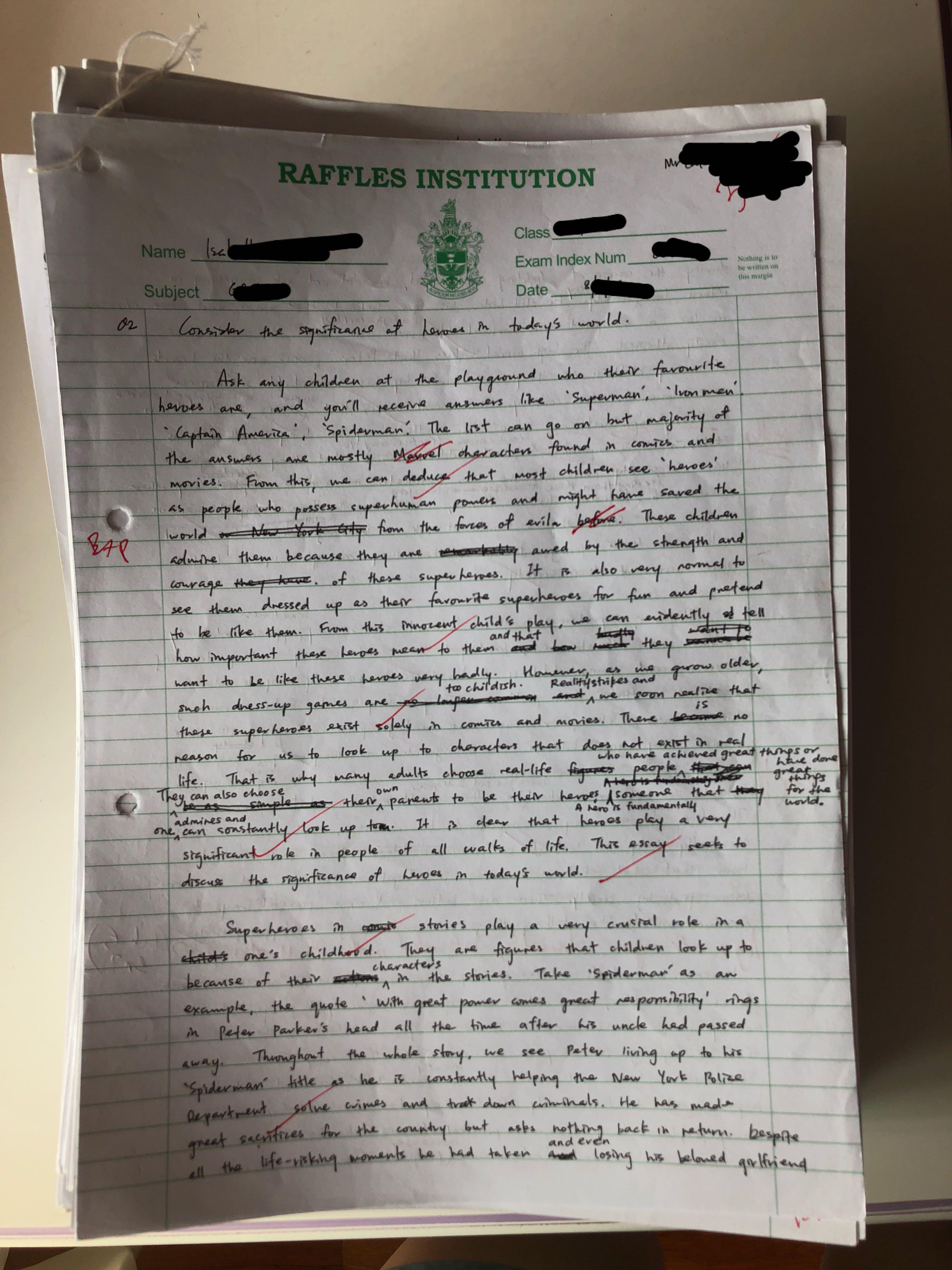 GP NOTES (RAFFLES, 2 RENOWNED GP TUITION CENTRES, MY PERSONAL NOTES ...