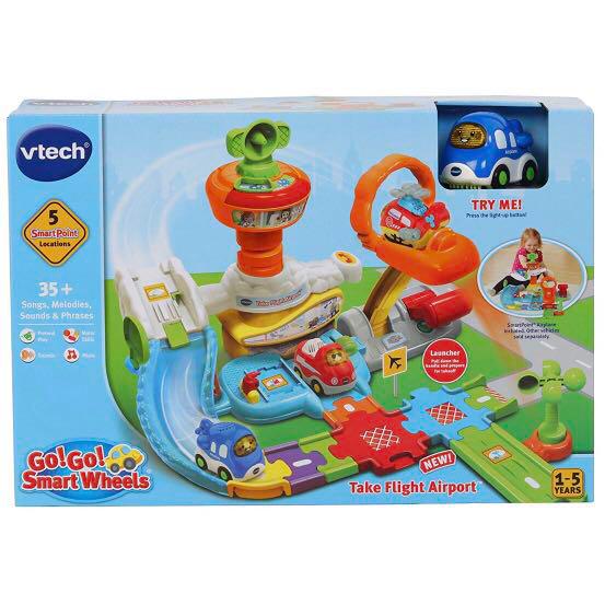 (In-Stock) VTech Go! Go! Smart Wheels Take Flight Airport (Brand New ...