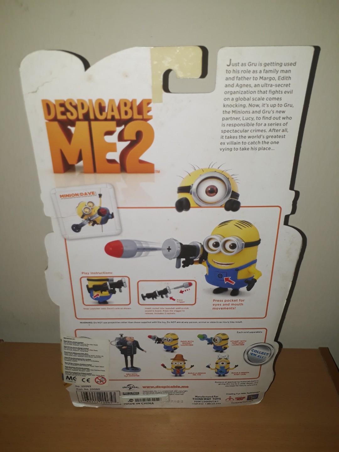 Minion - Dave with Rocket Launcher, Hobbies & Toys, Toys & Games on ...