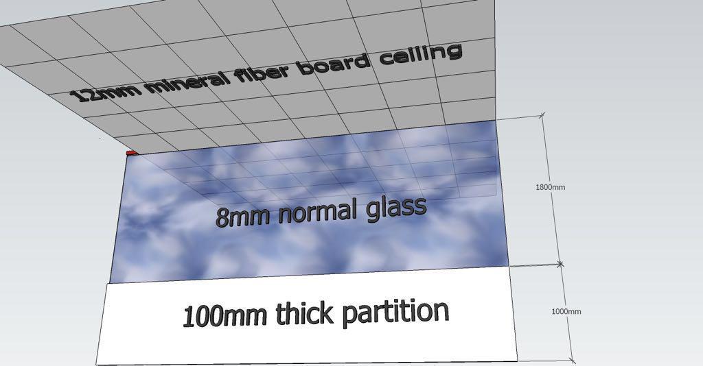 Space planing/drywall partition/false ceiling/room divider/partition ...