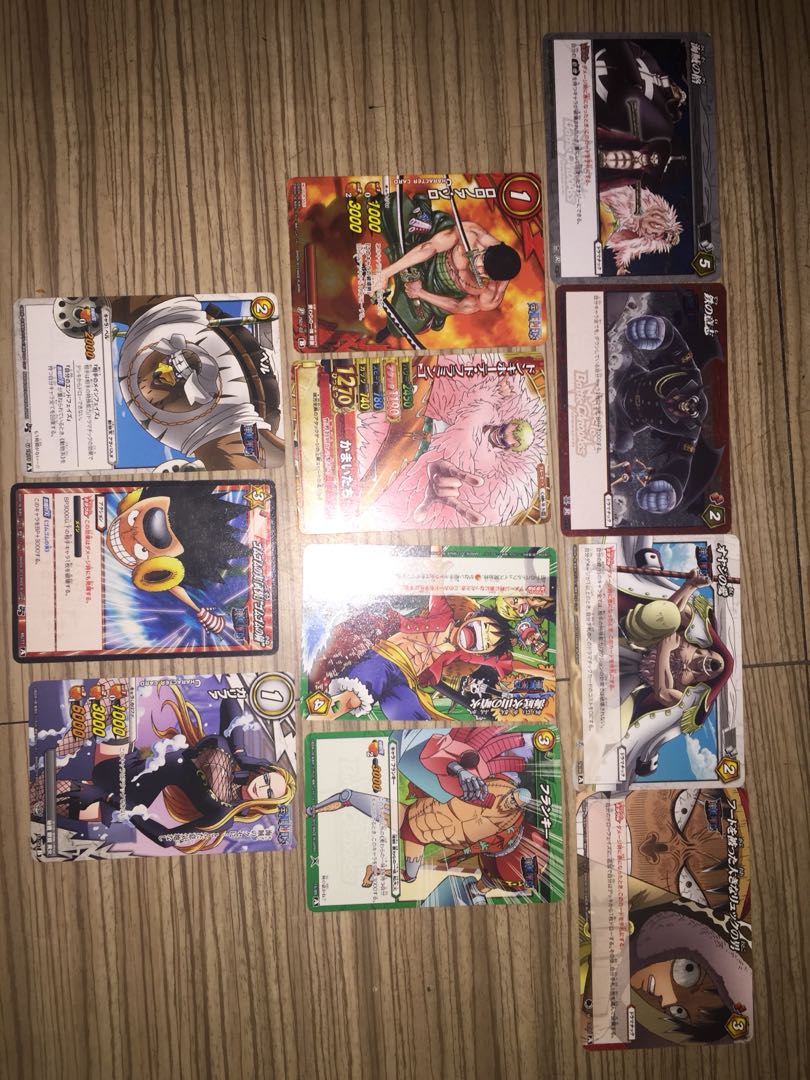 One piece cards, Hobbies & Toys, Toys & Games on Carousell