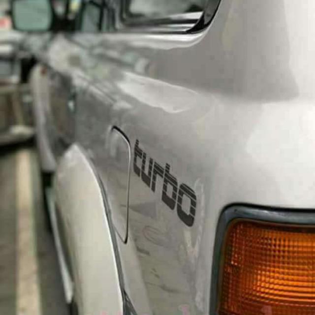 ORIGINAL lc 80 turbo sticker decals, Car Parts & Accessories on Carousell