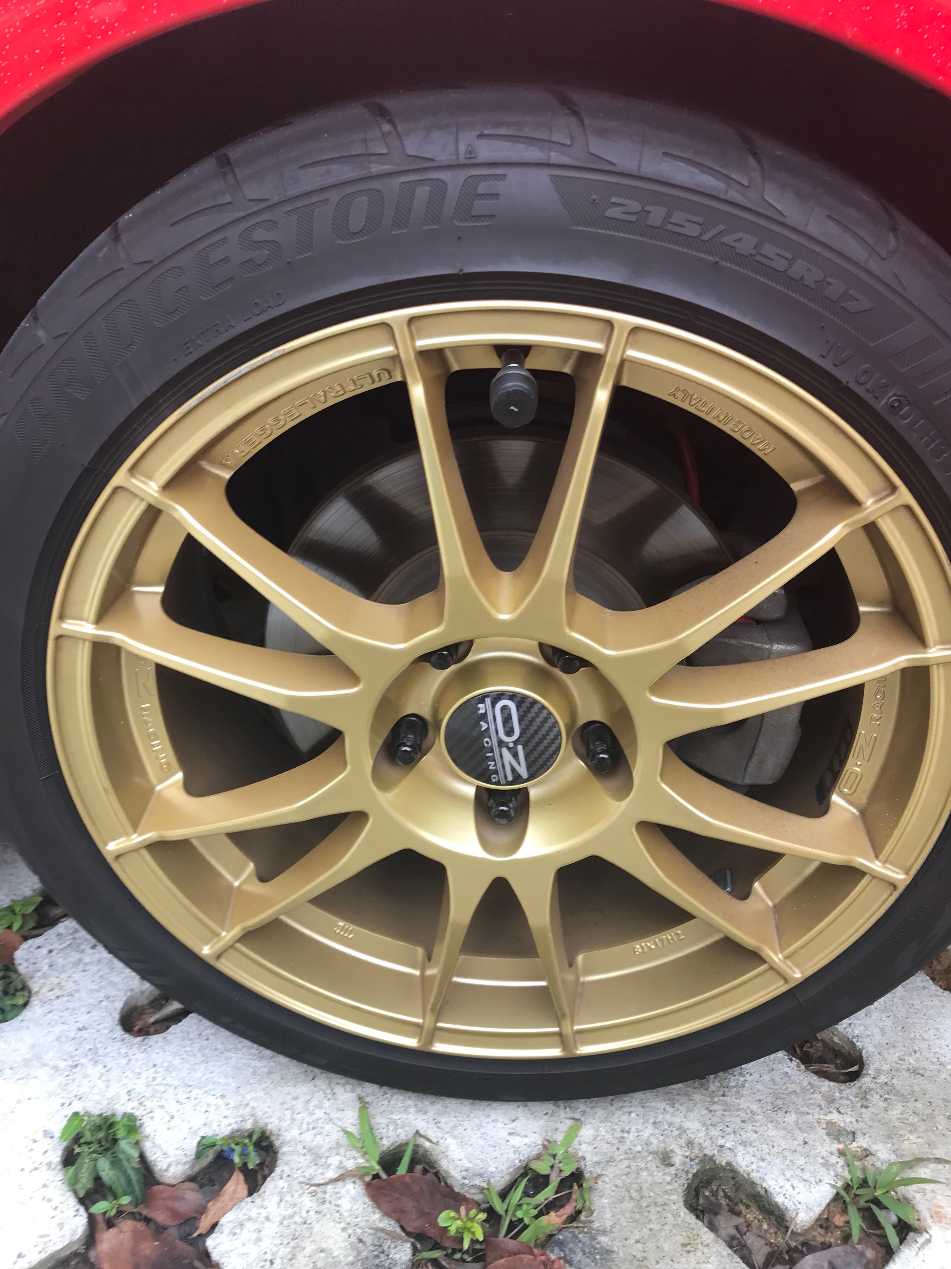 Oz Racing Ultraleggera (Original gold), Car Accessories, Tyres & Rims ...