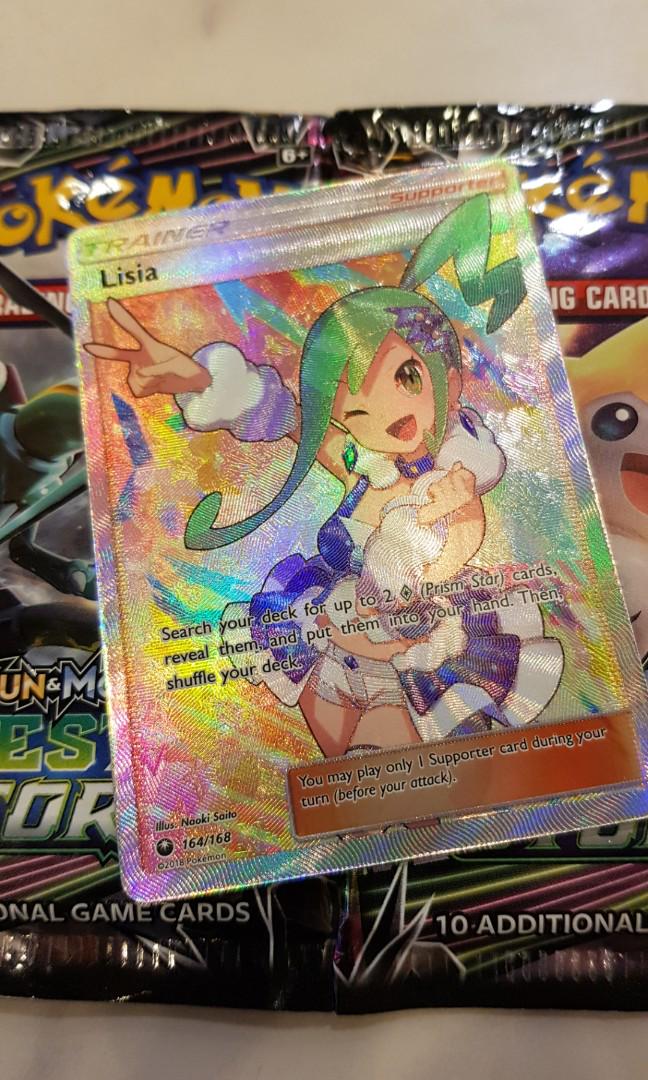 Pokemon TCG SM7 Celestial Storm - Lisia, Hobbies & Toys, Toys & Games on Carousell