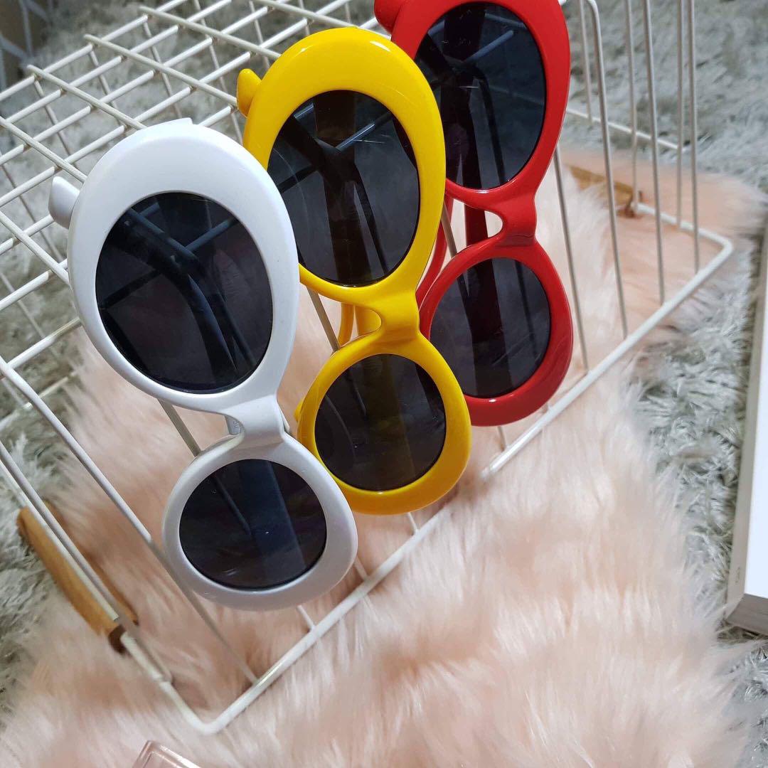Retro Clout Glasses, Women's Fashion, Watches & Accessories, Sunglasses ...