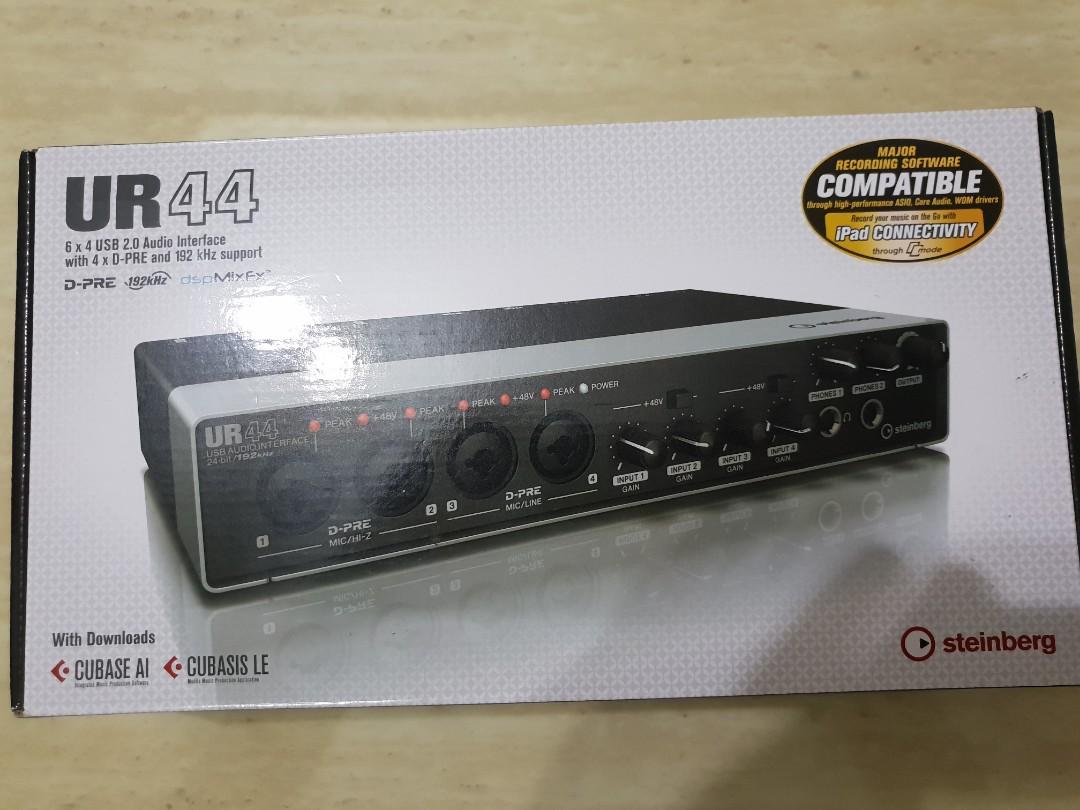 Steinberg UR44 Audio Interface, Audio, Other Audio Equipment on Carousell
