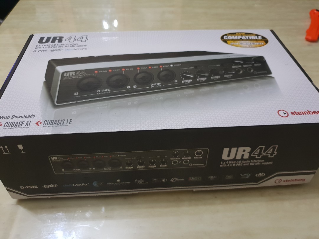 Steinberg UR44 Audio Interface, Audio, Other Audio Equipment on Carousell