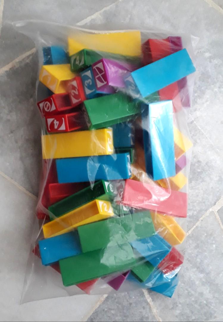 UNO STACKO Original Blocks., Hobbies & Toys, Toys & Games on Carousell